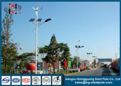 Cina Norma ISO Singola o doppia all'aperto galvanizzata del braccio di pali di iluminazione pubblica della immersione calda in vendita