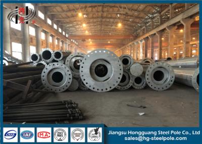 Cina L'alta tensione 220KV ha galvanizzato Palo d'acciaio per le linee di trasmissione multi forma in vendita