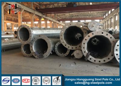 Cina L'alta tensione 220KV ha galvanizzato Palo d'acciaio per le linee di trasmissione multi forma in vendita