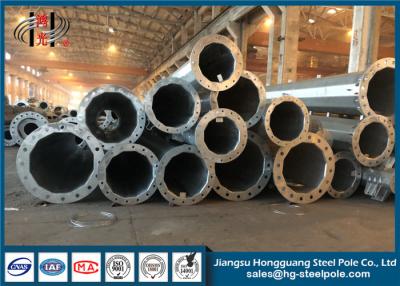 Cina Diriga Palo d'acciaio galvanizzato sepolto, le linee di trasmissione il potere palo d'acciaio in vendita