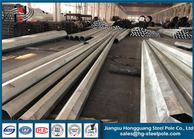 Cina Palo elettrico d'acciaio rotondo per l'attrezzatura 11KV-220KV di distribuzione di energia in vendita