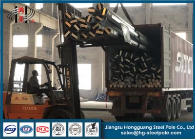 Cina 10-220KV ad alta tensione Palo elettrico d'acciaio/montaggio d'acciaio della lamiera sottile di palo di potere in vendita