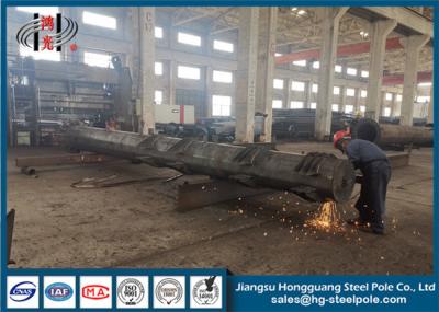 Cina Linea di trasmissione conica di Q235 Q345 Q460 anti corrosivo galvanizzato di Palo in vendita
