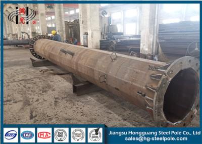 Cina Palo d'acciaio galvanizzato elettrico 35KV per la linea di trasmissione progetto sopraelevato in vendita