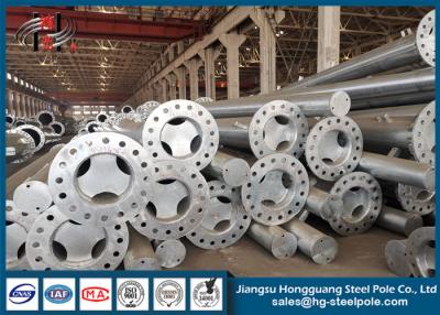 중국 고정 수나사 Q420를 가진 전기 전송선 강철 관 폴란드 판매용