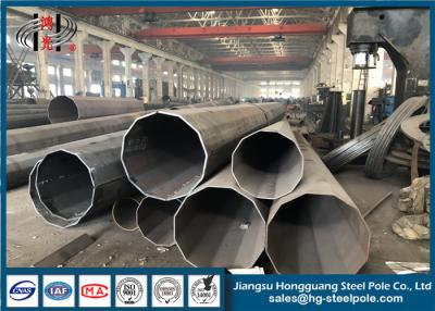 중국 배전선을 위한 플랜지 전기적 20m 강관 관형 전주 판매용