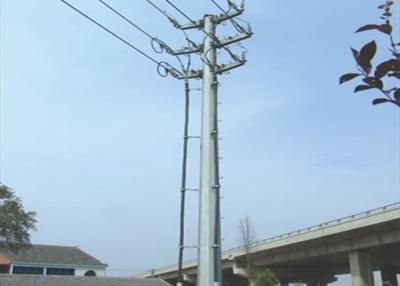 Китай Горячее погружение 200KV гальванизировало стальной трубчатый поляка для линии распределения продается