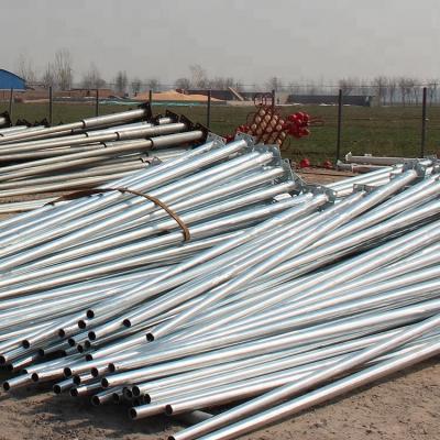 China La inmersión caliente tubular de acero de 110KV poste galvanizó estándar eléctrico de la soldadura del CO2 en venta