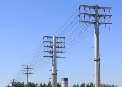 中国 8 9 Mtr鋼鉄管状のポーランド人の多角形の電流を通された街灯110KV 販売のため