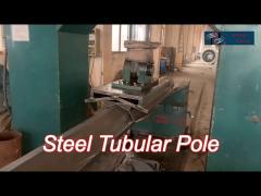 Customized Variable Diameter Steel Electric Pole For Power Transmission