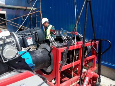 Cina L'HDPE di For Welding del saldatore di fusione di estremità convoglia la dimensione di 800MM in vendita