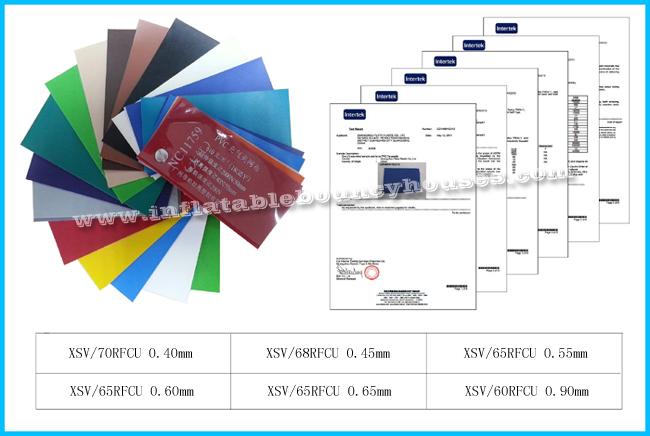 17' 18 OZ로 만드는 파도치는 상업적인 팽창식 물 미끄럼. PVC 방수포