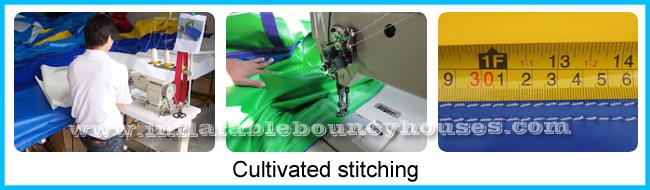 17' 18 OZ로 만드는 파도치는 상업적인 팽창식 물 미끄럼. PVC 방수포