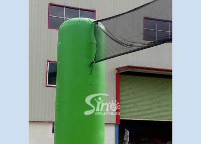 Cina La piccola dimensione del grado commerciale scherza la corte gonfiabile del bossaball degli adulti di N con i trampolini nel centro in vendita