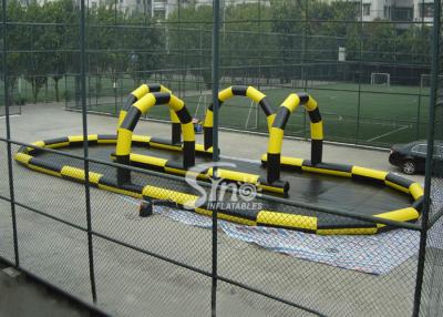 China N exterior feito-à-medida interno vai karts autódromo inflável para bolas e carros do zorb à venda