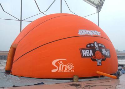 China NBA do diâmetro de 8m espalhou a barraca inflável da abóbada do hemisfério das atividades com logotipo feito sob encomenda impressa à venda
