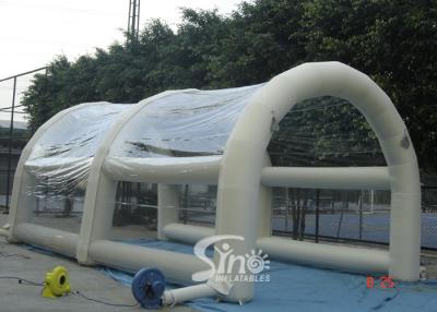 中国 魅力的で透明で膨脹可能な広告のテントの注文の耐久の紫外線抵抗 販売のため