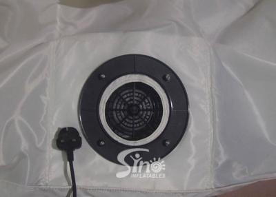 China 8' alto tubo de la forma del rollo llevó recinto inflable ligero de la cabina de la foto con la puerta desprendible en venta