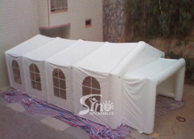 Cina la tenda gonfiabile della grande festa nuziale bianca mobile della casa di 10x6m con la grande entrata fa con il tarpauline del PVC in vendita