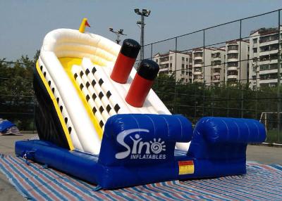 Cina Scivolo gonfiabile titanico enorme di avventura all'aperto per il campo da giuoco dei bambini in vendita