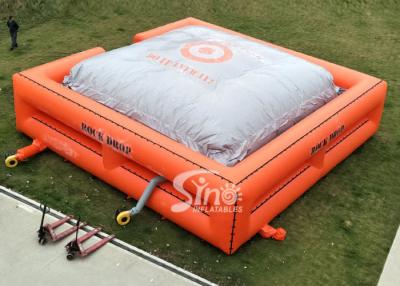 Cina Airbag gonfiabile all'aperto di salto di dimensione su ordinazione grande per la sfida di acrobazia di BMX in vendita