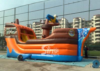 Cina Casa di rimbalzo della nave di pirata dei bambini del grado commerciale con l'interno dello scorrevole fatto di migliore tela cerata del PVC da vendere in vendita