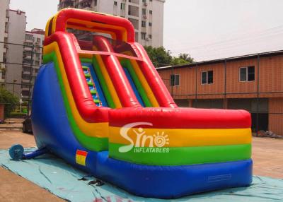 Cina Scivoli gonfiabili commerciali asciutti bagnati di Biservice N dei bambini all'aperto variopinti per l'annuncio pubblicitario usato in vendita