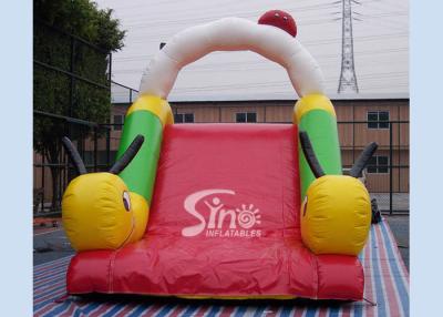 Cina Scorrevole gonfiabile del trattore a cingoli dei bambini dell'interno su ordine fatto della tela cerata del PVC di 0.55mm in vendita