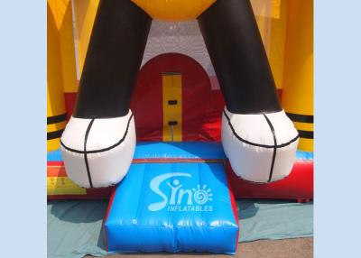 Cina i buttafuori gonfiabili del buon dei prezzi 13x13 crayonland dell'interno dei bambini con EN14960 certificato vengono con il ventilatore in vendita