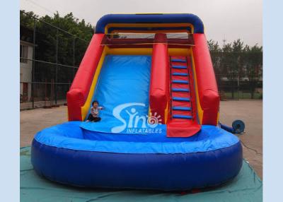China O quintal sem chumbo caçoa a corrediça de água inflável com a associação de sino Inflatables à venda