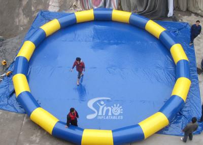 China Piscina inflável redonda portátil feita do encerado do PVC 1150g/m2 à venda