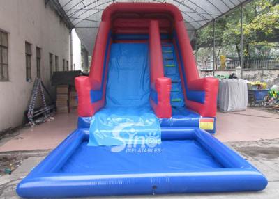 China La piscina inflable comercial de los partidos de los niños resbala con el material de la lona del pvc de 0.55m m de chino Inflatables en venta
