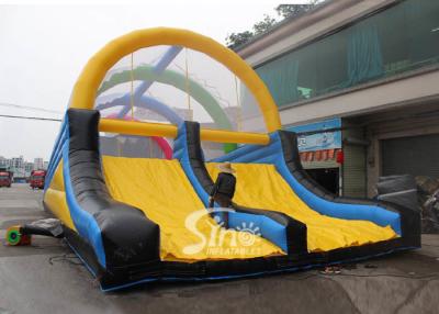 China Van de vorm openluchtvolwassenen van de commerciële ranghelling opblaasbare de hindernisdia op verkoop van Chineesinflatables Te koop