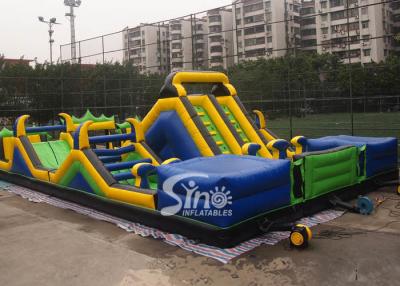 Cina Gli adulti N scherza il campo da giuoco gonfiabile del parco a tema gigante all'aperto con i grandi scorrevoli da vendere in vendita