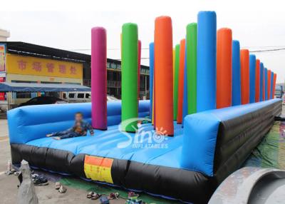Cina Ostacolo gonfiabile dei bambini N della colonna all'aperto variopinta degli adulti da vendere da cino Inflatables in vendita