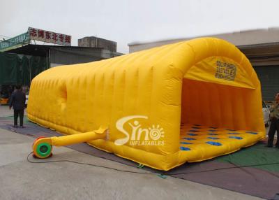 China Openlucht opblaasbare die de hindernisstormloop van jonge geitjesn volwassenen van beste materiaal voor interactieve activiteiten of gebeurtenissen wordt gemaakt Te koop