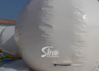 Cina Tenda di campeggio gonfiabile trasparente della bolla di emisfero all'aperto con un'entrata di 2 tunnel della capsula in vendita