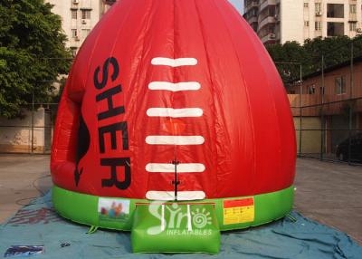 Cina Il calcio australiano rosso della cupola AFL scherza il castello di salto per gli eventi all'aperto dei partiti N in vendita