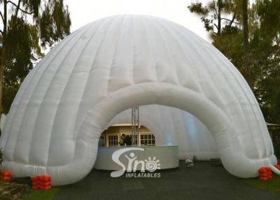 Cina la fiera commerciale del diametro di 8m ha condotto la tenda gonfiabile leggera della cupola fatta di migliore nylon ricoperto PVC in vendita