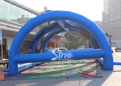 Cina gli adulti dei tester 10x7 sfidano la tenda gonfiabile di ostacolo del pozzo corrente della palla per gli eventi di sport all'aperto in vendita