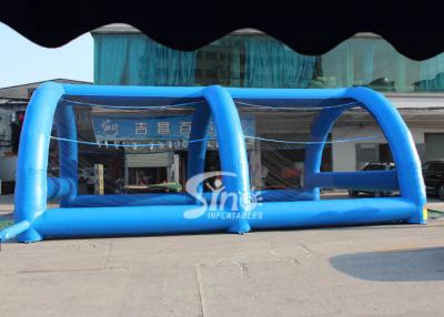 Cina gli adulti dei tester 10x7 sfidano la tenda gonfiabile di ostacolo del pozzo corrente della palla per gli eventi di sport all'aperto in vendita