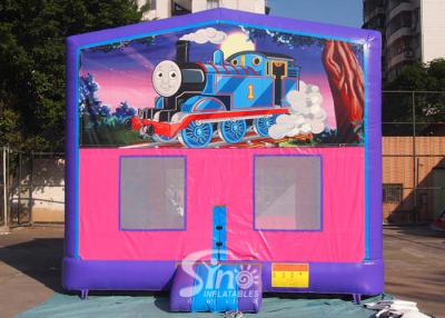 China 15x15 Thomas comercial la casa inflable de la despedida del módulo del tren con EN14960 certificado en venta