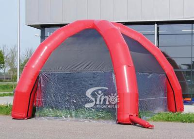 Cina la tenda di campeggio gonfiabile mobile all'aperto di 8 dei mts gambe del diametro 5 con 4 porte trasparenti si è collegata da velcro in vendita