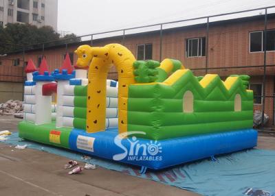 Cina il castello di salto gonfiabile del grande bambino della giraffa dei mts 6x5 fatto di EN71 ha certificato il materiale senza piombo in vendita