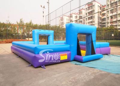 China Campo de futebol inflável personalizado do sabão para jogos interativos exteriores à venda