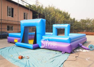 China Campo de futebol inflável personalizado do sabão para jogos interativos exteriores à venda