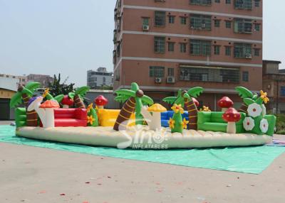 中国 10x10mの海浜の楽しみはNの大人の大きい椅子が付いている巨大で膨脹可能な遊園地をからかいます 販売のため
