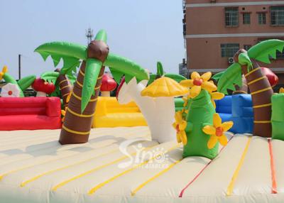 中国 10x10mの海浜の楽しみはNの大人の大きい椅子が付いている巨大で膨脹可能な遊園地をからかいます 販売のため