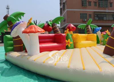 中国 10x10mの海浜の楽しみはNの大人の大きい椅子が付いている巨大で膨脹可能な遊園地をからかいます 販売のため