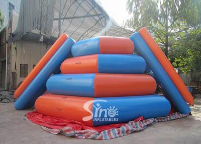 Cina Gioco gonfiabile di sport della torre di acqua del doppio scorrevole del vicolo con la tela cerata del PVC di 0.9mm in vendita